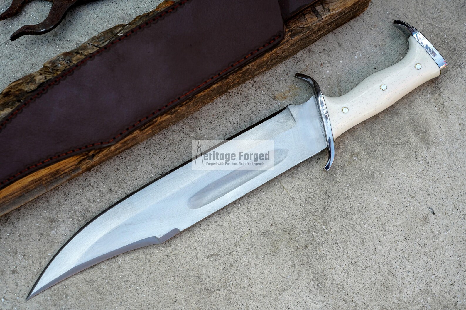 RAMBO III KNIFE/ Rambo 3 Knife/ Hand Forged Knife/made From Leaf Spring ...