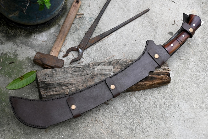 JUNGLE MACHETE / Large Jungle Machete/20 Inches Long Blade Heavy Duties ...