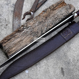 NAVAL MACHETE / Large Jungle Cleaver/20 Inches Long Blade Heavy Duties ...