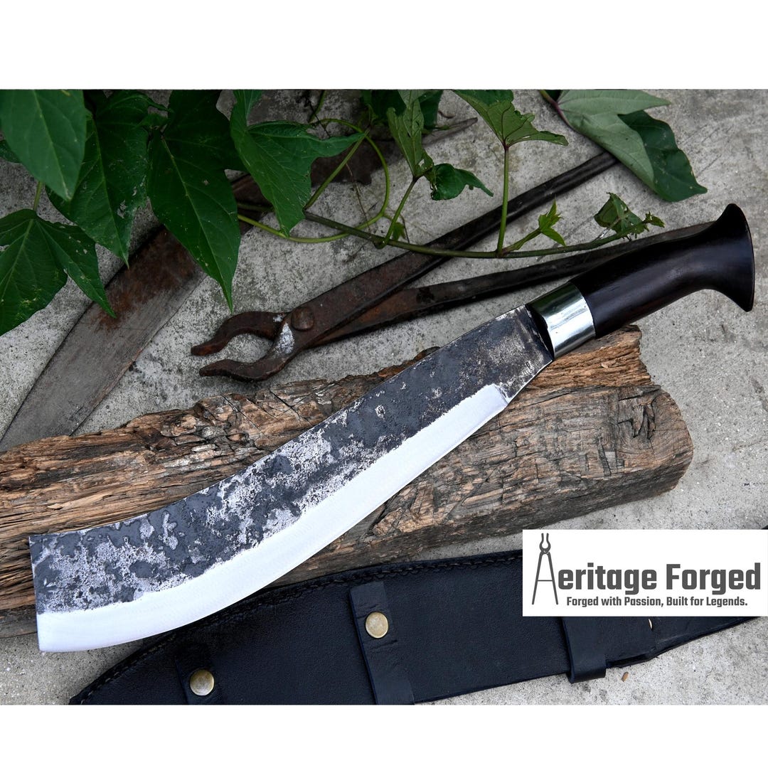 FARMER CLEAVER/ Chopper / 13 Inches Long Blade / Hand Forged Hunting ...
