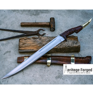 CEREMONIAL SWORD /20 Inches Long Blade Hand Forged Filipino Sword ...