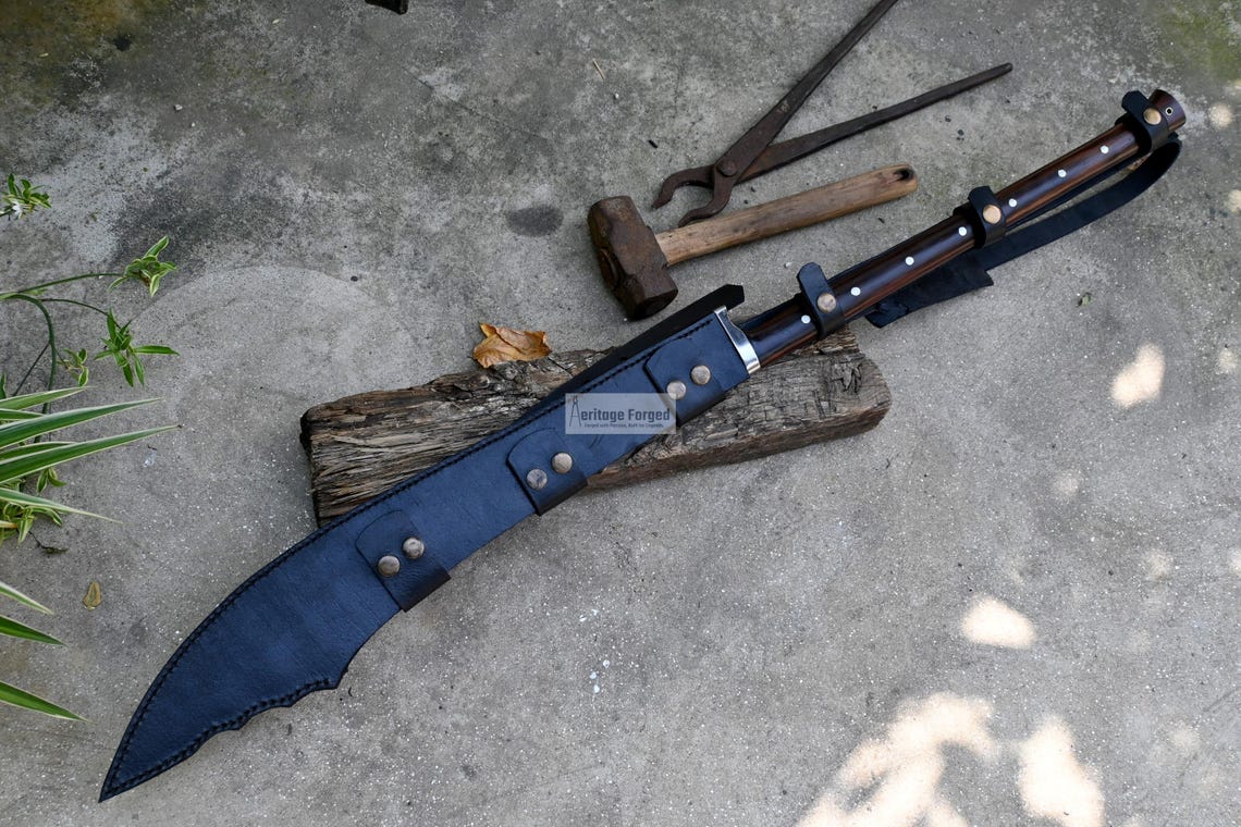 DAO MACHETE / Large Jungle Machete/20 Inches Long Blade Heavy Duties ...