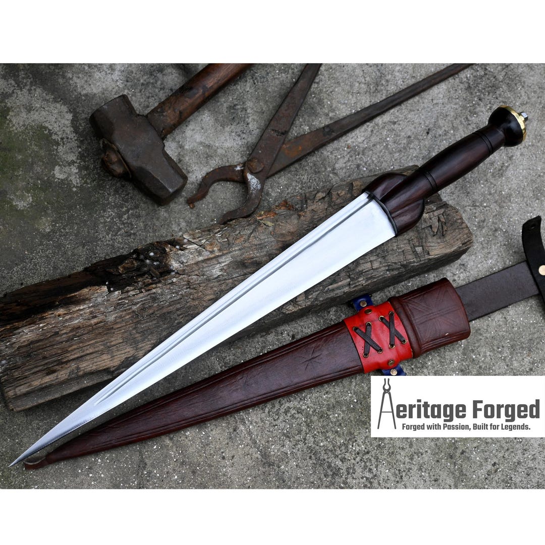SCOTTISH DIRK/15 Inches Long Blade Hand Forged Dirk Knife /leaf Spring ...