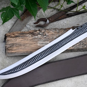 JUNGLE MACHETE / Large Jungle Clever/19 Inches Long Blade Heavy Duties ...