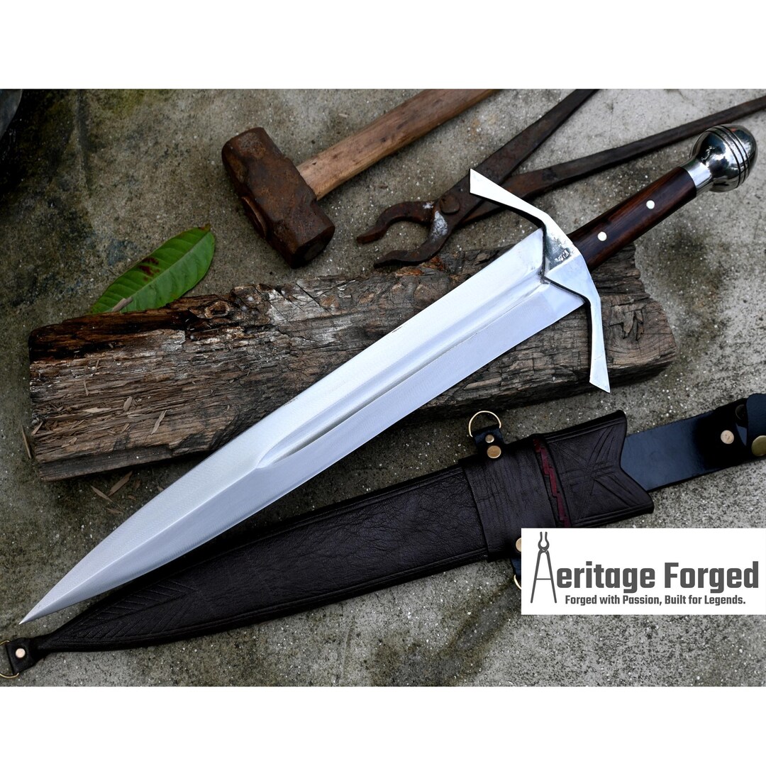 VIKING DAGGER/14 Inches Long Blade Hand Forged Dagger/leaf Spring of ...