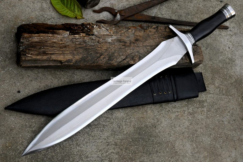XIPHOS SWORD / 18 Inches Long Blade Hand Forged Sword/leaf Spring of ...
