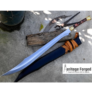 SCIMITAR SWORD/29 Inches Long Blade Hand Forged Sword/leaf Spring of ...