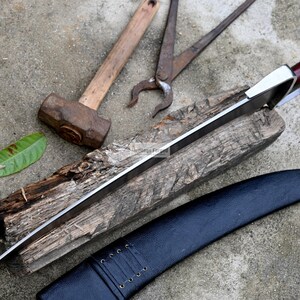 KORTADA MACHETE/21 Inches Long Blade Large Jungle Machete/ Real Working ...