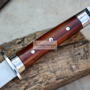 SHORT TANTO /12 Inches Long Blade Hand Forged Tanto Knife/leaf Spring ...