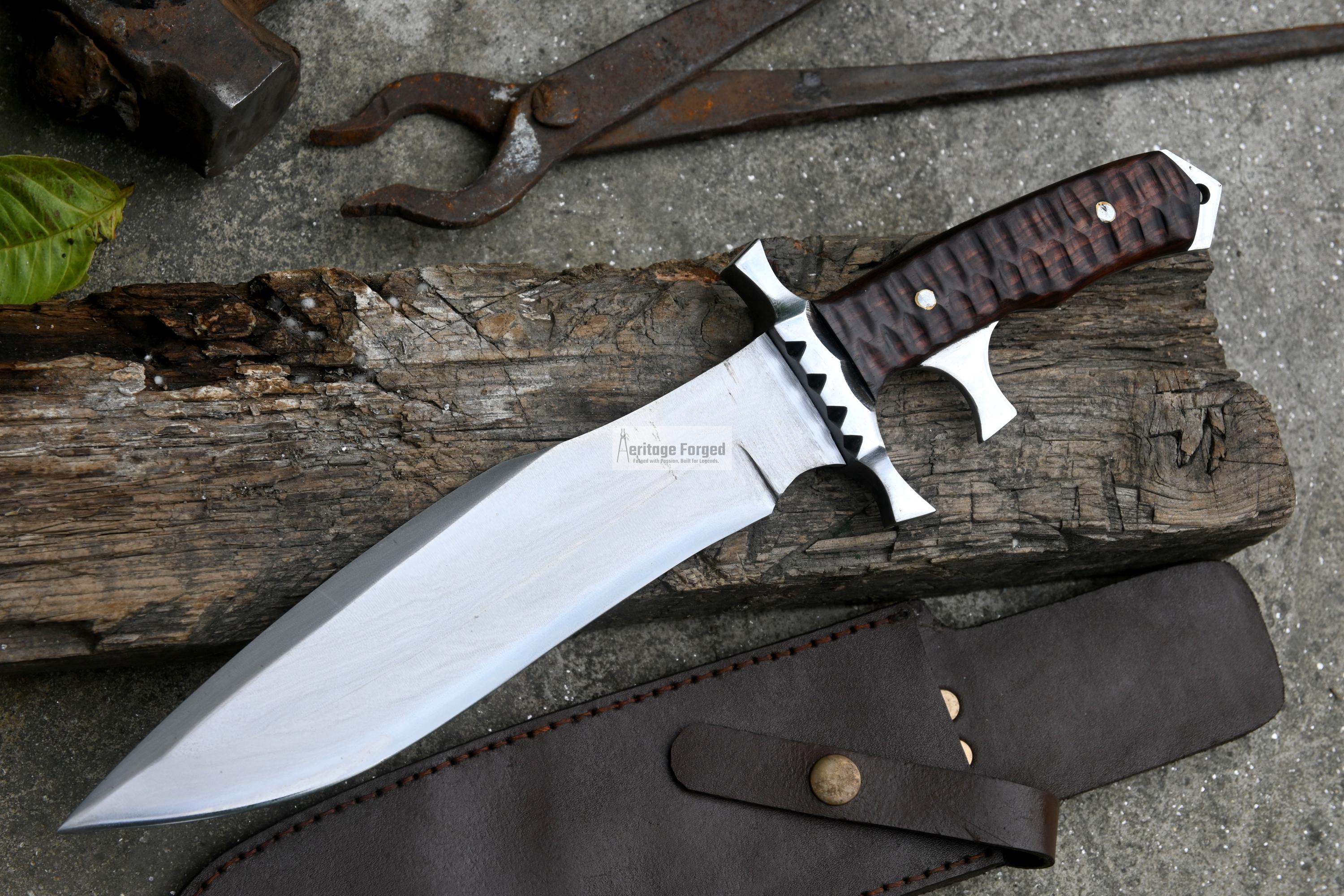 RAMBO V KNIFE/ Rambo Last Blood Knife/10 Inches Long Blade Hand Forged ...