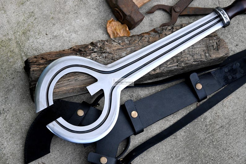 ESPADA NGULU/Espada ceremonial ngulu de doble hoja/Espada histórica ...