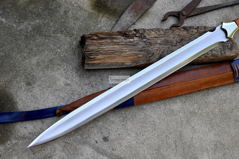 SPIT Sword/handmade Sword Sword /24 Inches Long Blade Machete/ Full ...