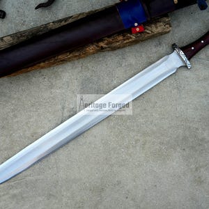 VIKING SWORD/24 Inches Long Blade Hand Forged Sword/leaf Spring of ...