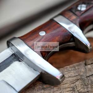 TANTO SWORD /15 Inches Long Blade Hand Forged Tanto Knife/leaf Spring ...