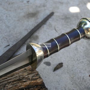 GLADIUS SWORD /22 Inches Long Blade Hand Forged Sword/ Gladius Machete ...