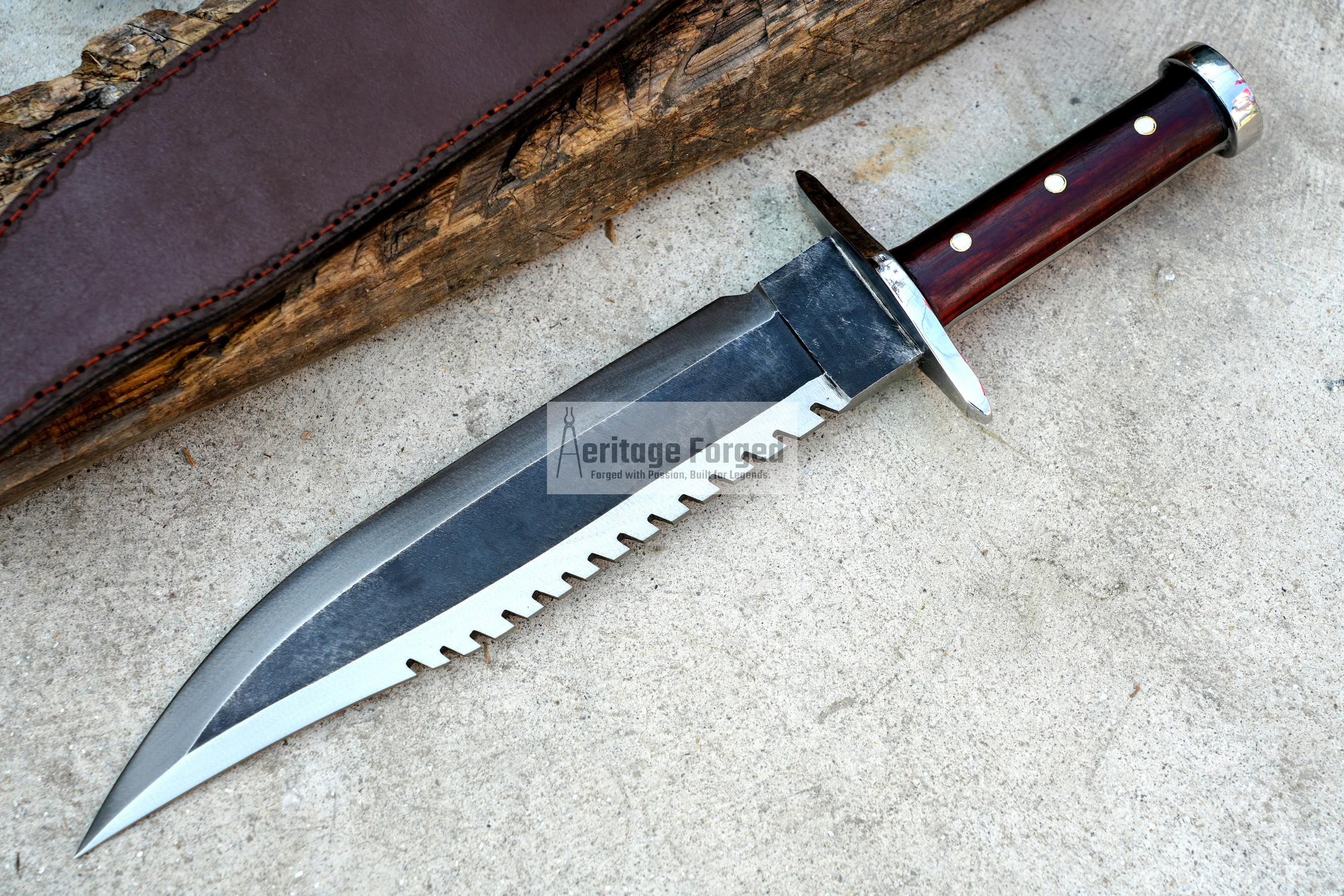 RAMBO PART II / 11 Inches Blade Rambo Knife/ Hand Forged Knife/made ...