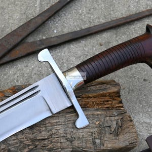 NAVAL MACHETE / Large Jungle Cleaver/20 Inches Long Blade Heavy Duties ...