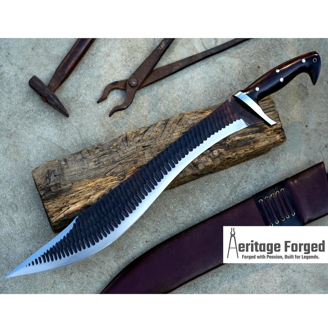 DAO MACHETE / Large Jungle Machete/19 Inches Long Blade Heavy Duties ...