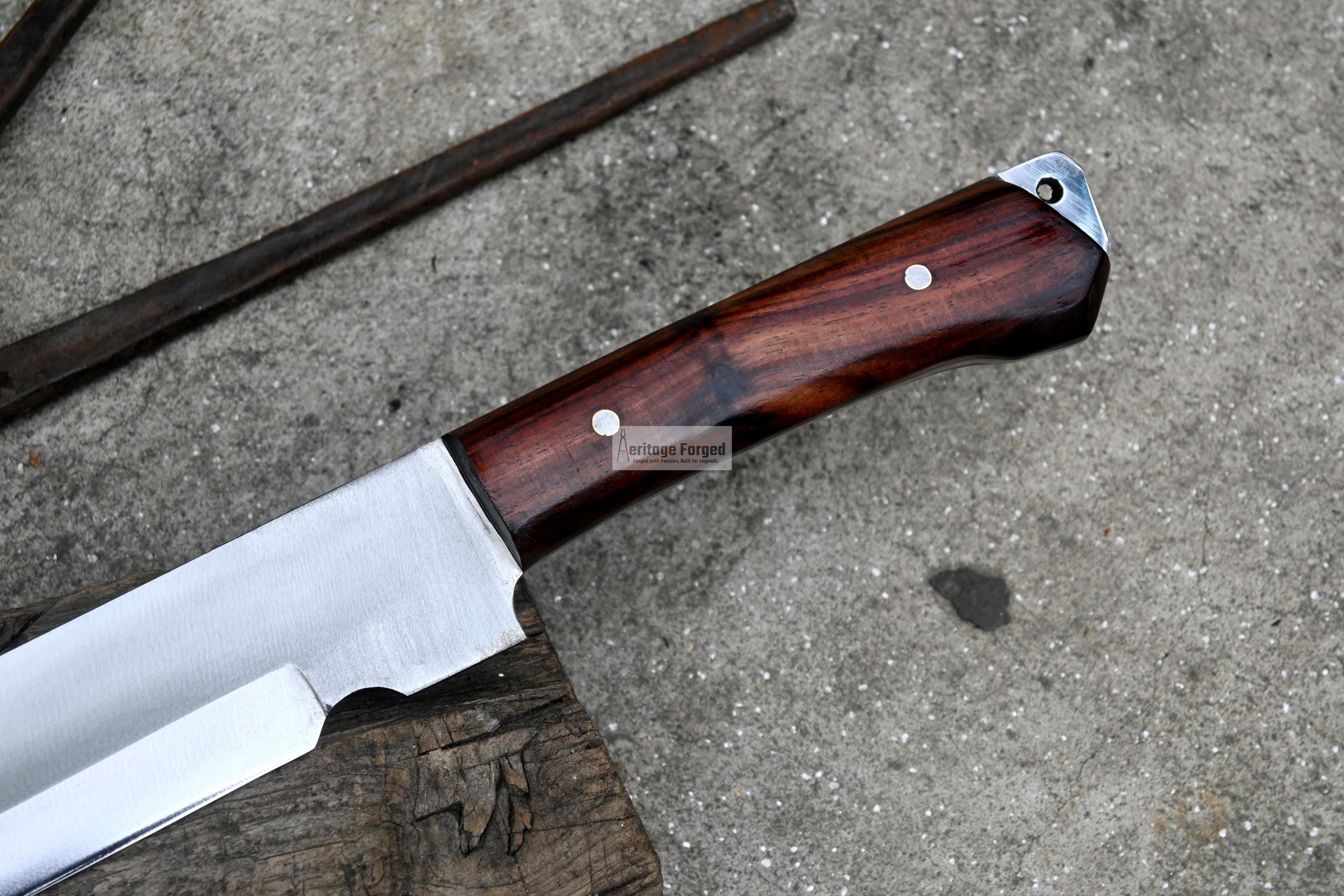 TANTO MACHETE / Large Jungle Machete/20 Inches Long Blade Heavy Duties ...