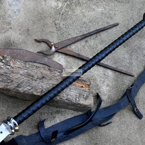 VIKING SPEAR / Hand Forged Spear /15inches Long Blade Spear/ Throwing ...