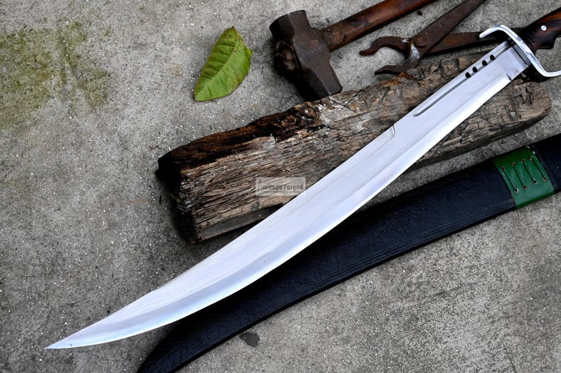 SCIMITAR SWORD/24 Inches Long Blade Hand Forged Sword/leaf Spring of ...