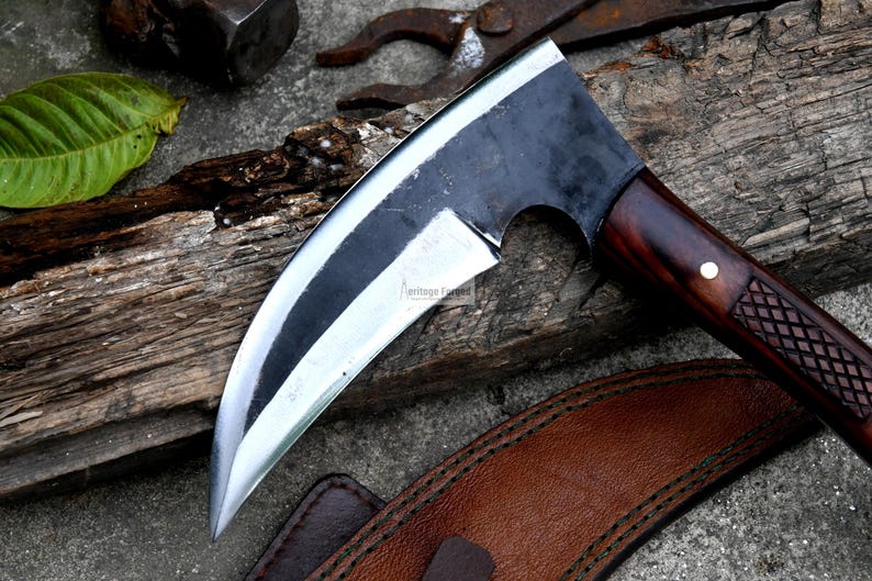 KAMA Knife/traditional Japanese Knife/farmer Sickle /leaf Spring of ...