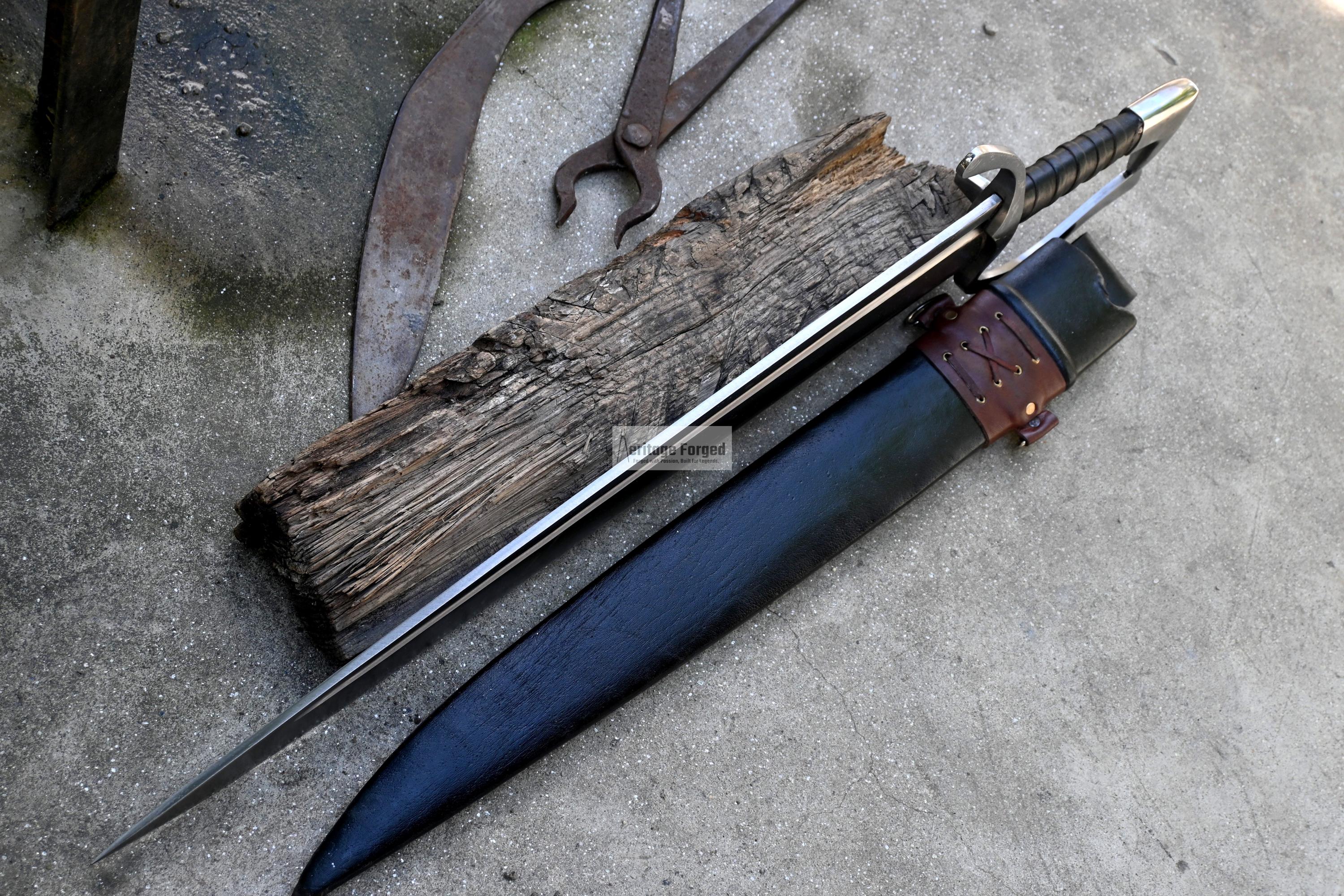 FALICON MACHETE / Large Jungle Clever/22 Inches Long Blade Heavy Duties ...