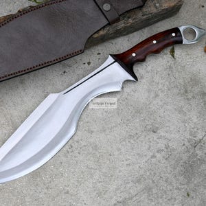 CHOPPER MACHETE / Large Jungle Machete/ 15 Inches Long Blade Heavy ...