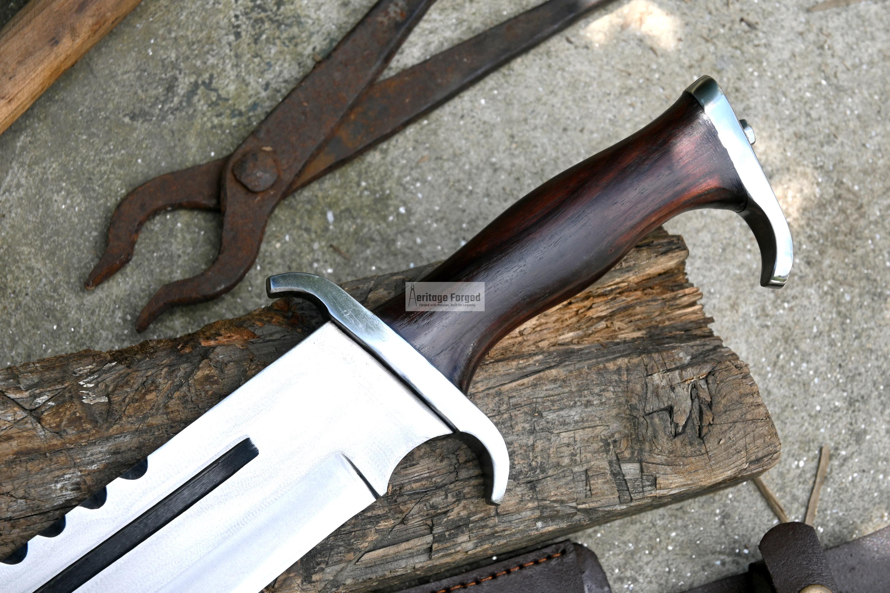 RAMBO III KNIFE/ Rambo 3 Knife/ Hand Forged Knife/made From Leaf Spring ...
