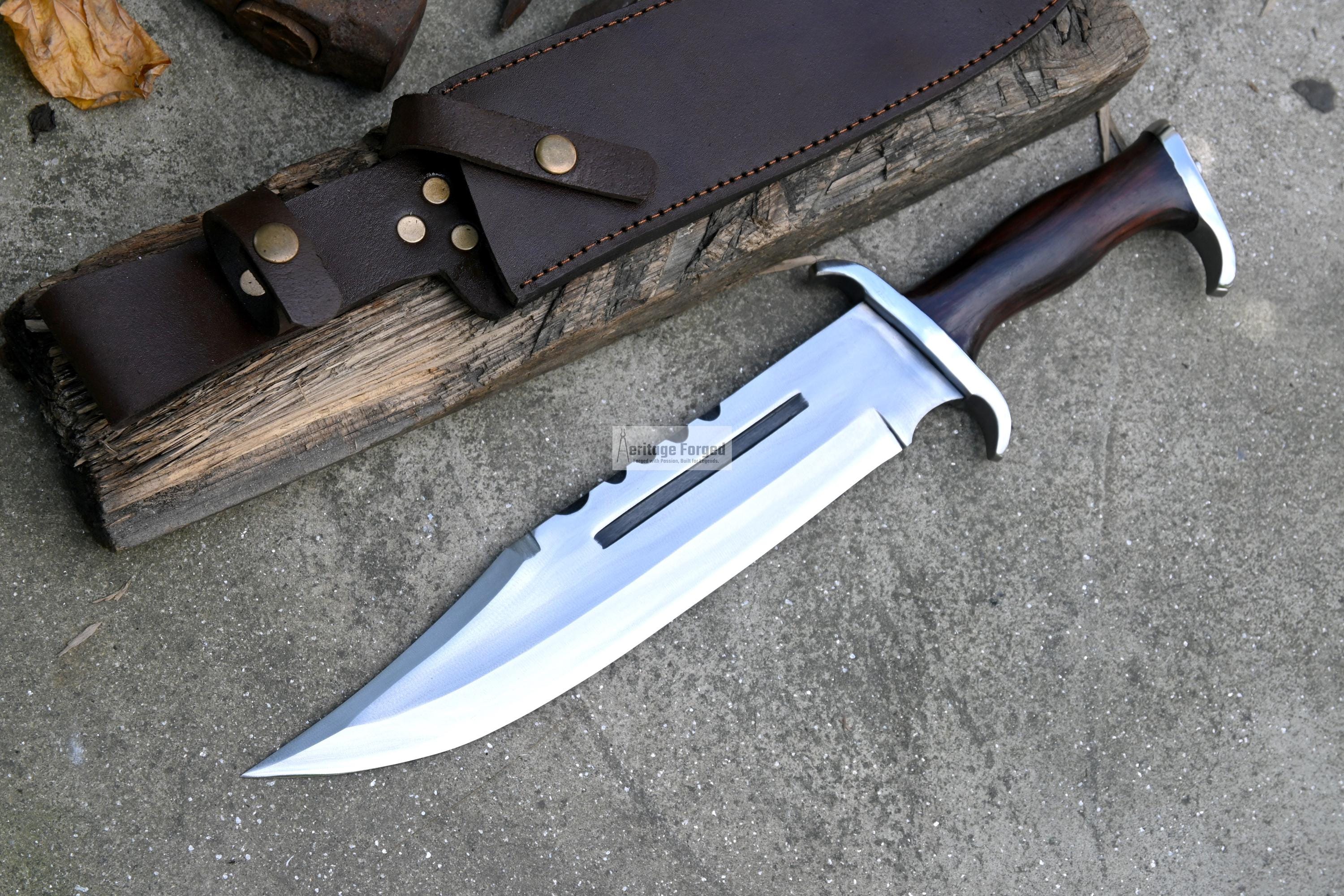RAMBO III KNIFE/ Rambo 3 Knife/ Hand Forged Knife/made From Leaf Spring ...