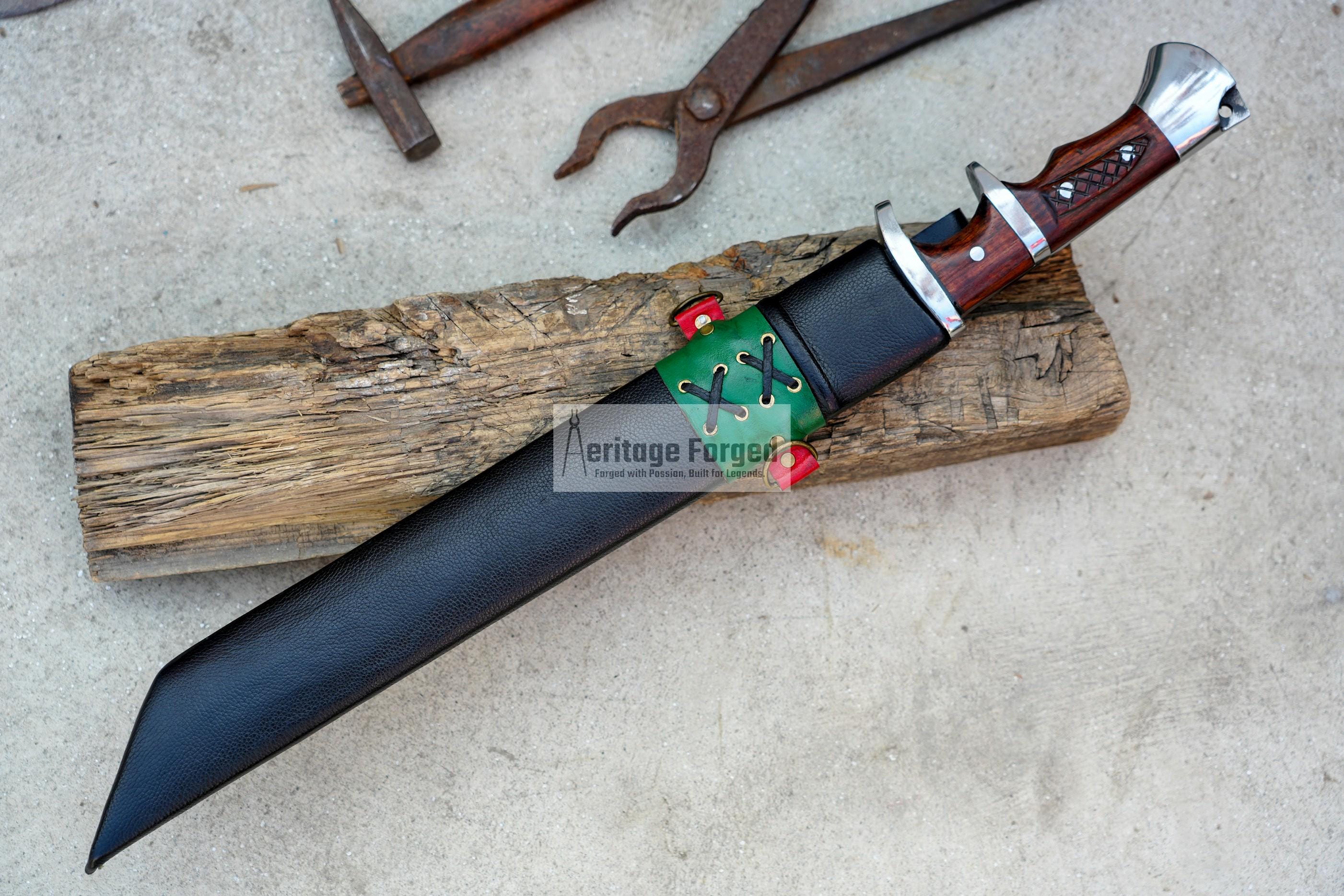 TANTO SWORD /15 Inches Long Blade Hand Forged Tanto Knife/leaf Spring ...