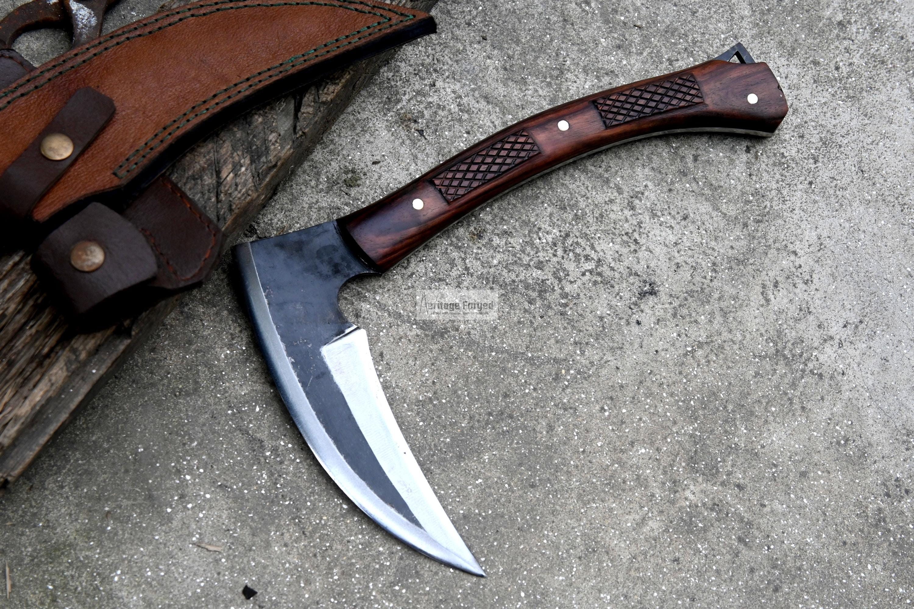 KAMA Knife/traditional Japanese Knife/farmer Sickle /leaf Spring of ...