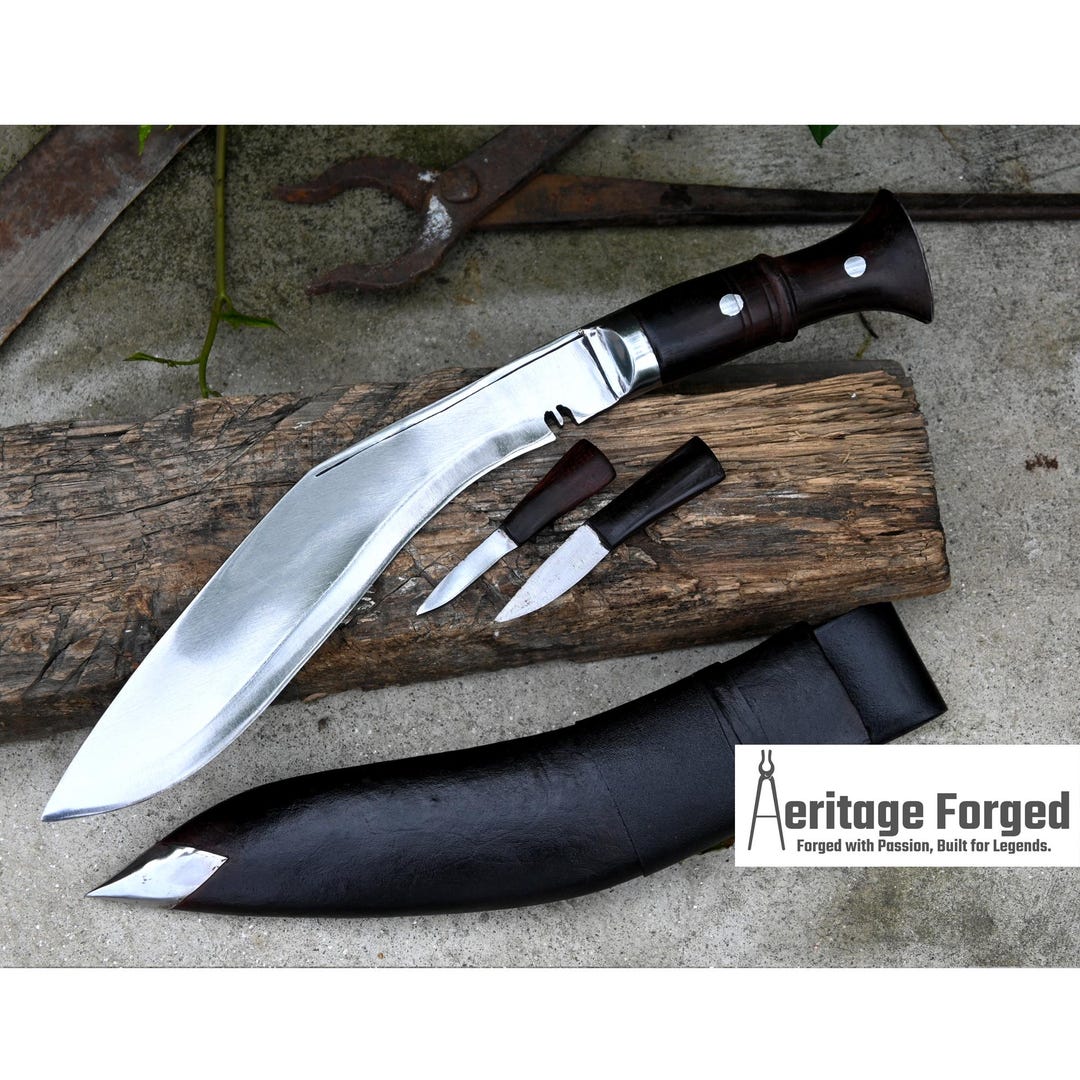 JUNGLE KHUKURI / Kukri Machete/ 10 Inches Long Blade Official Khukuri ...