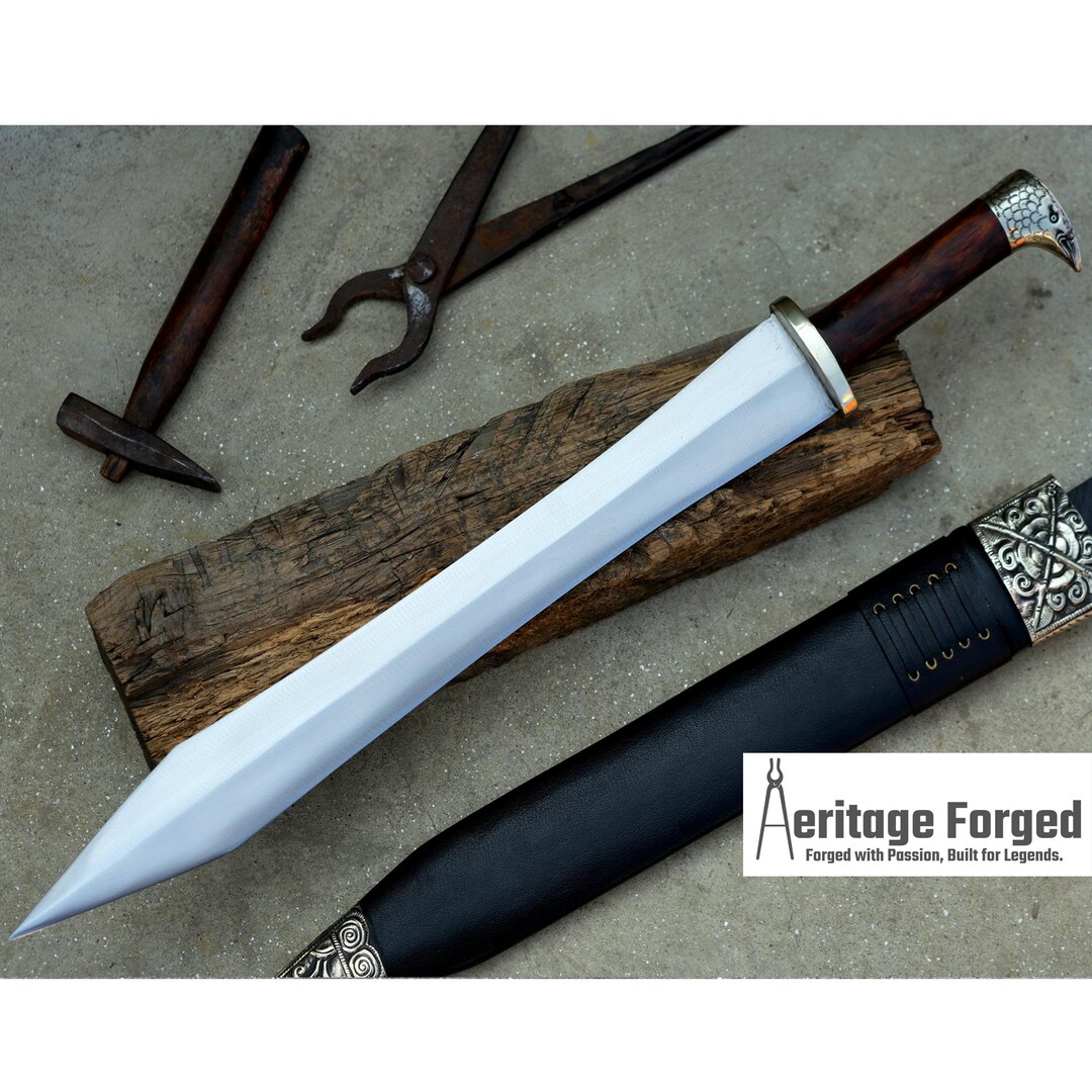 EAGLE GLADIUS SWORD /18 Inches Long Blade Hand Forged Sword/ Gladius ...
