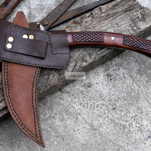KAMA Knife/traditional Japanese Knife/farmer Sickle /leaf Spring of ...