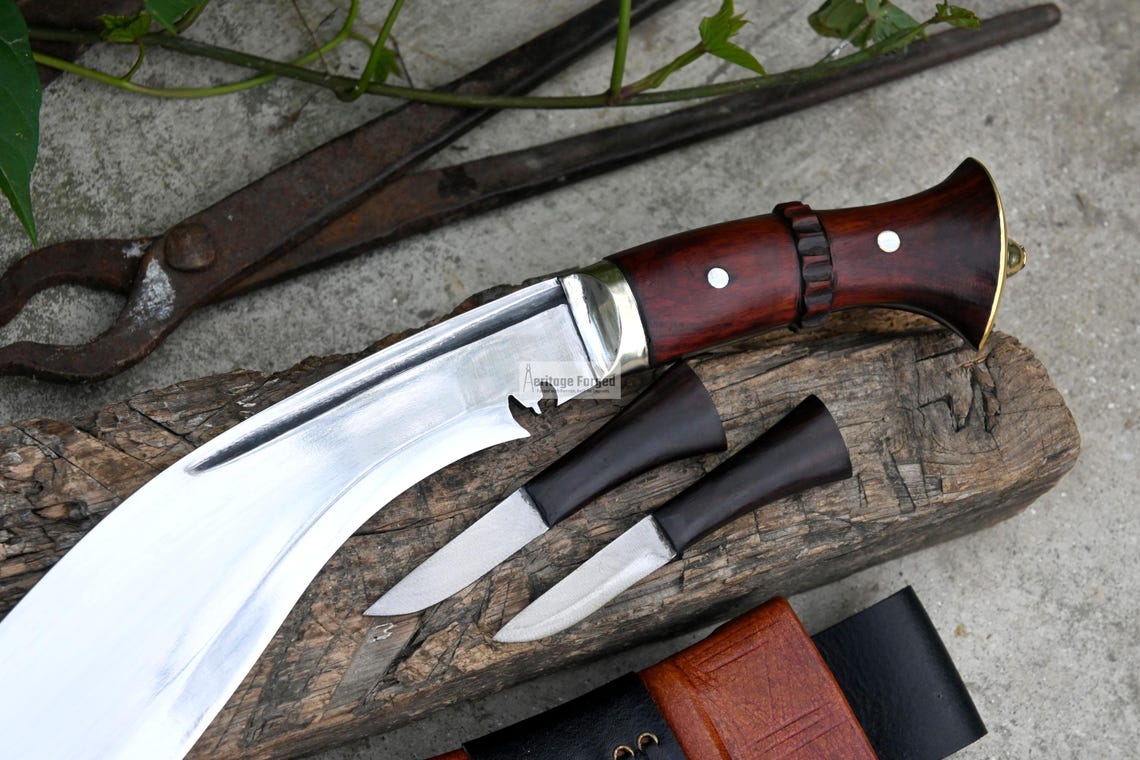 TRADITIONAL KHUKURI / Kukri Machete/ 10 Inches Long Blade Real Working ...