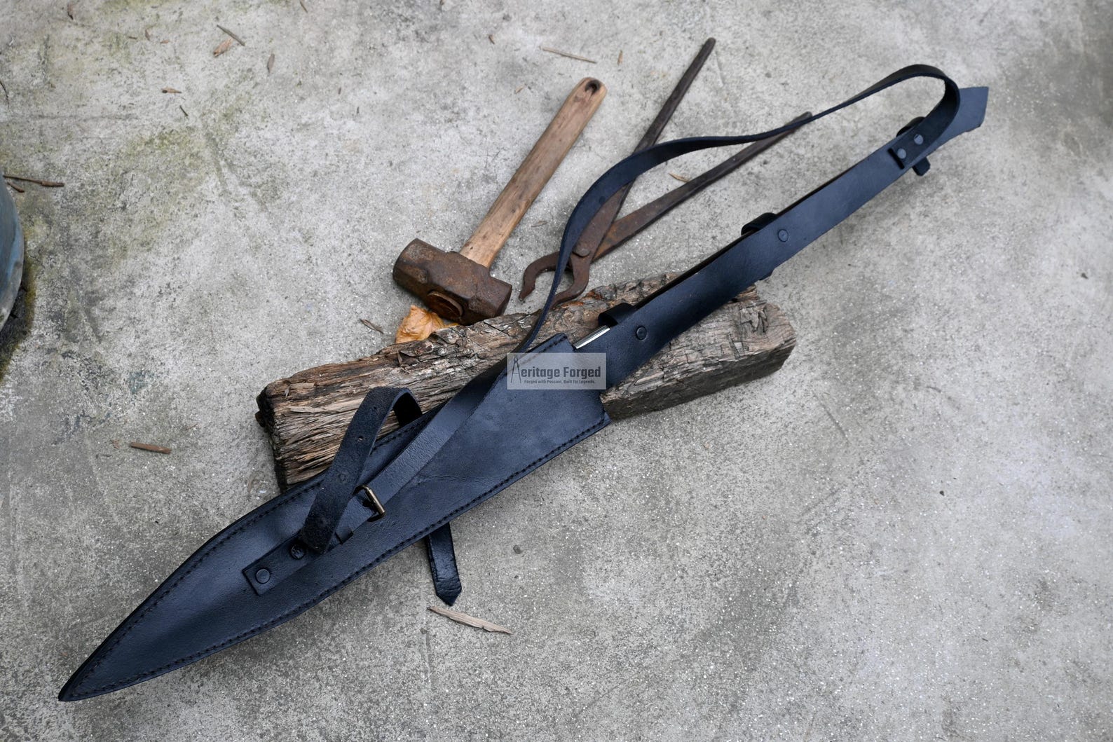 GLADIUS SPEAR / Hand Forged Spear /17 Inches Long Blade Spear/ Greek ...