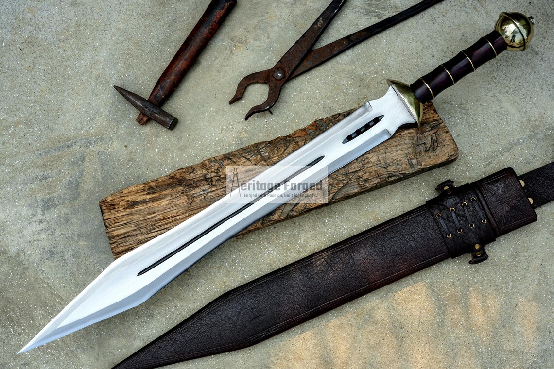 GLADIUS SWORD /21 Inches Long Blade Hand Forged Sword/ Gladius Sword ...