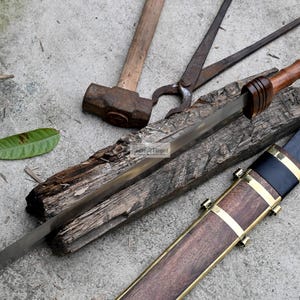 GLADIUS SWORD /18 Inches Long Blade Hand Forged Sword/ GLADIUS Machete ...
