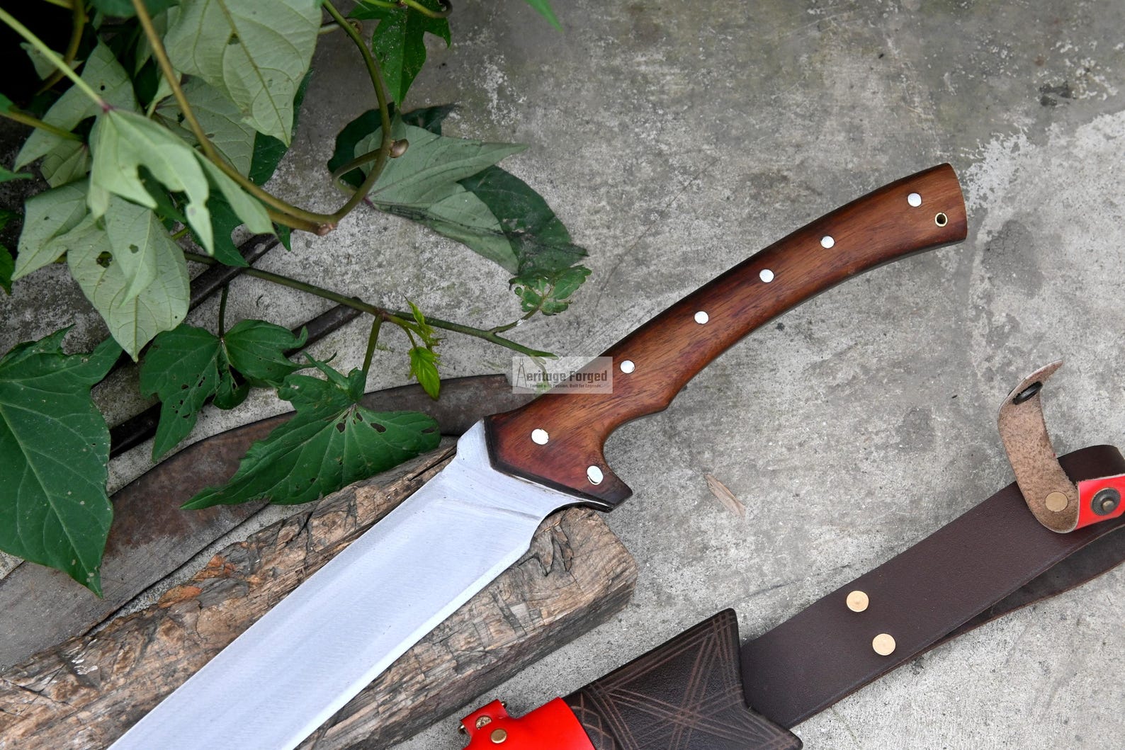 SPARTAN MACHETE / Large Jungle Machete/21 Inches Long Blade Heavy ...