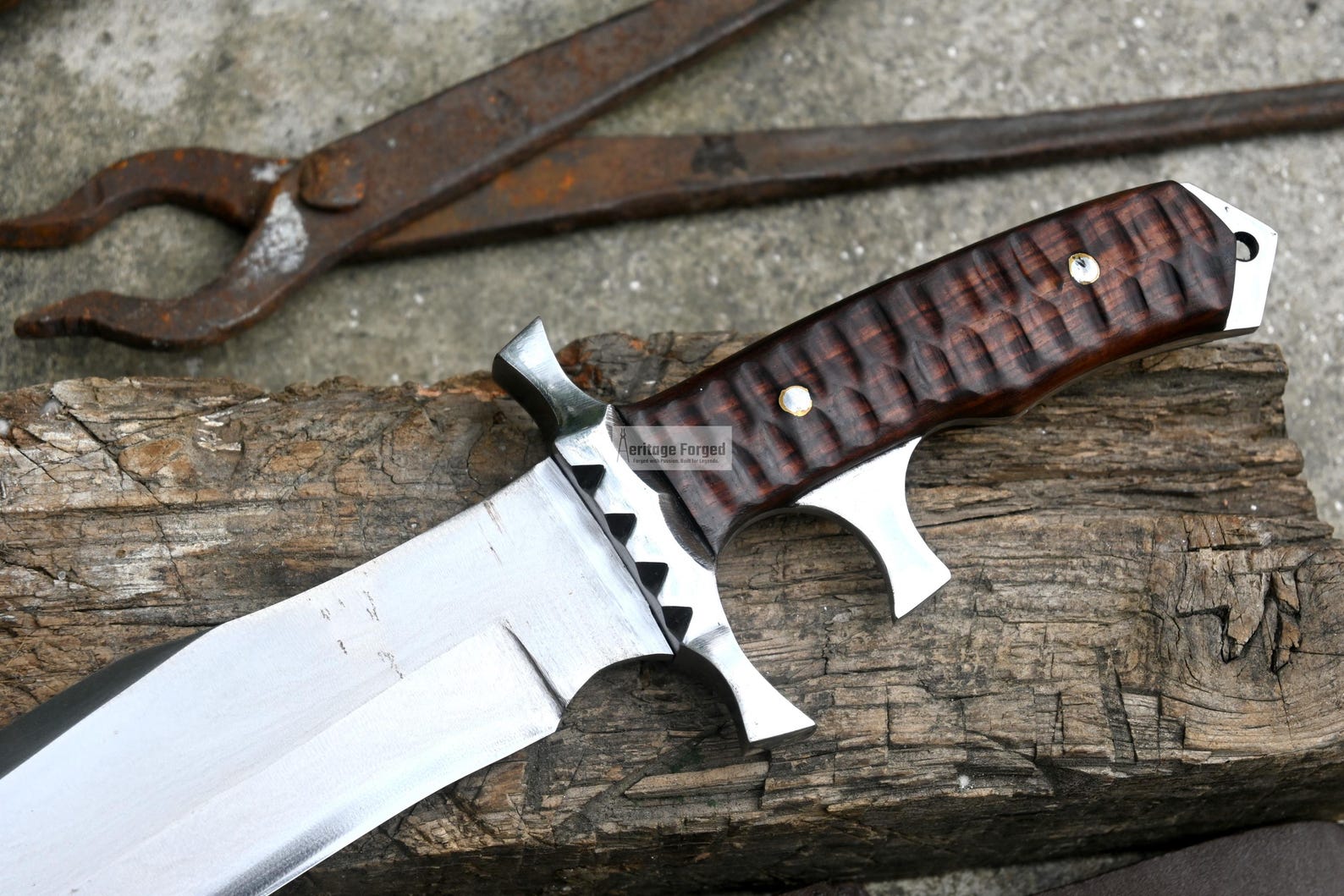 RAMBO V KNIFE/ Rambo Last Blood Knife/10 Inches Long Blade Hand Forged ...