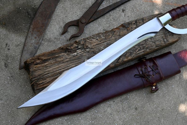 SCIMITAR SWORD/18 Inches Long Blade Hand Forged Sword/leaf Spring of ...