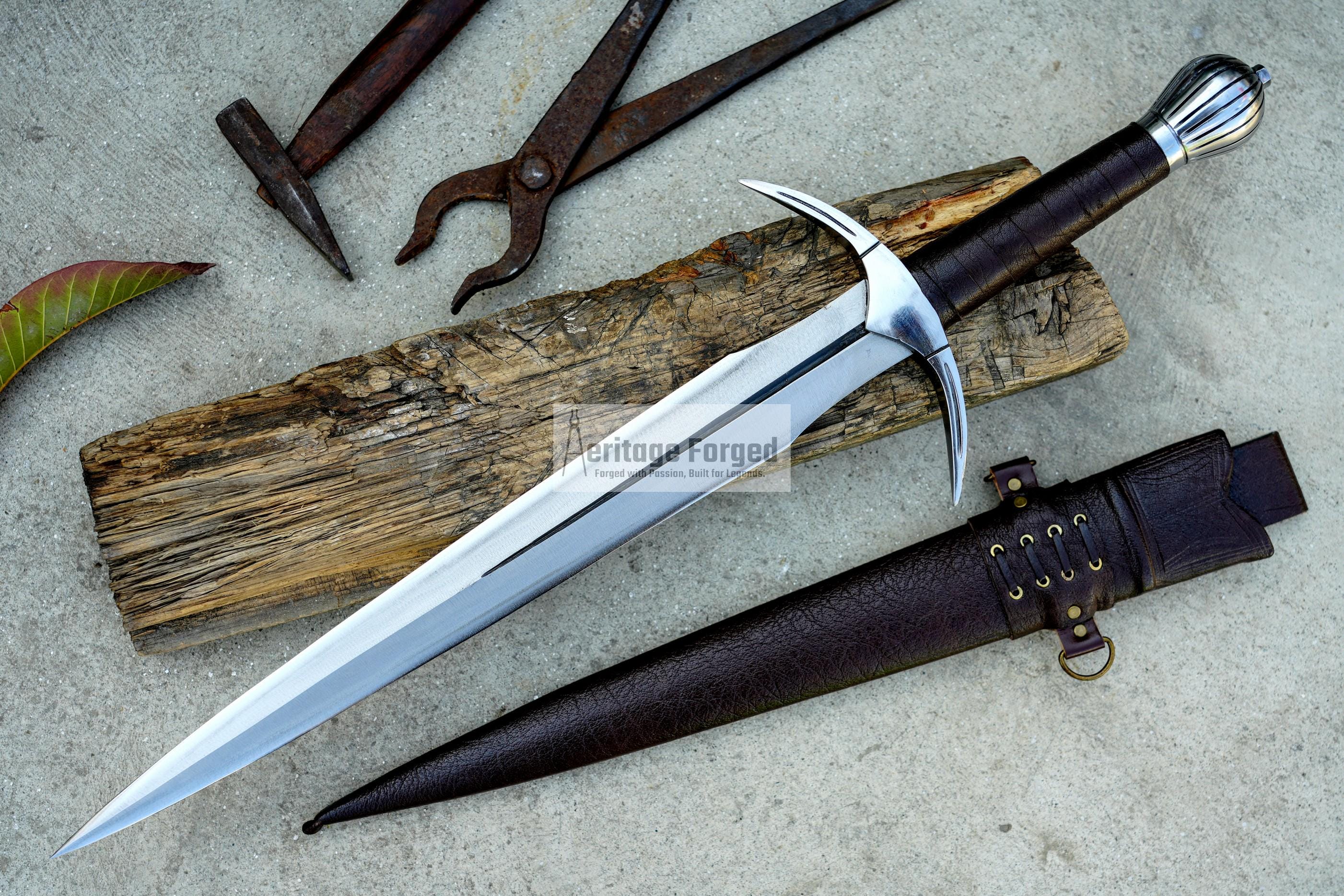 VIKING DAGGER/16 Inches Long Blade Hand Forged Dagger/leaf Spring of ...
