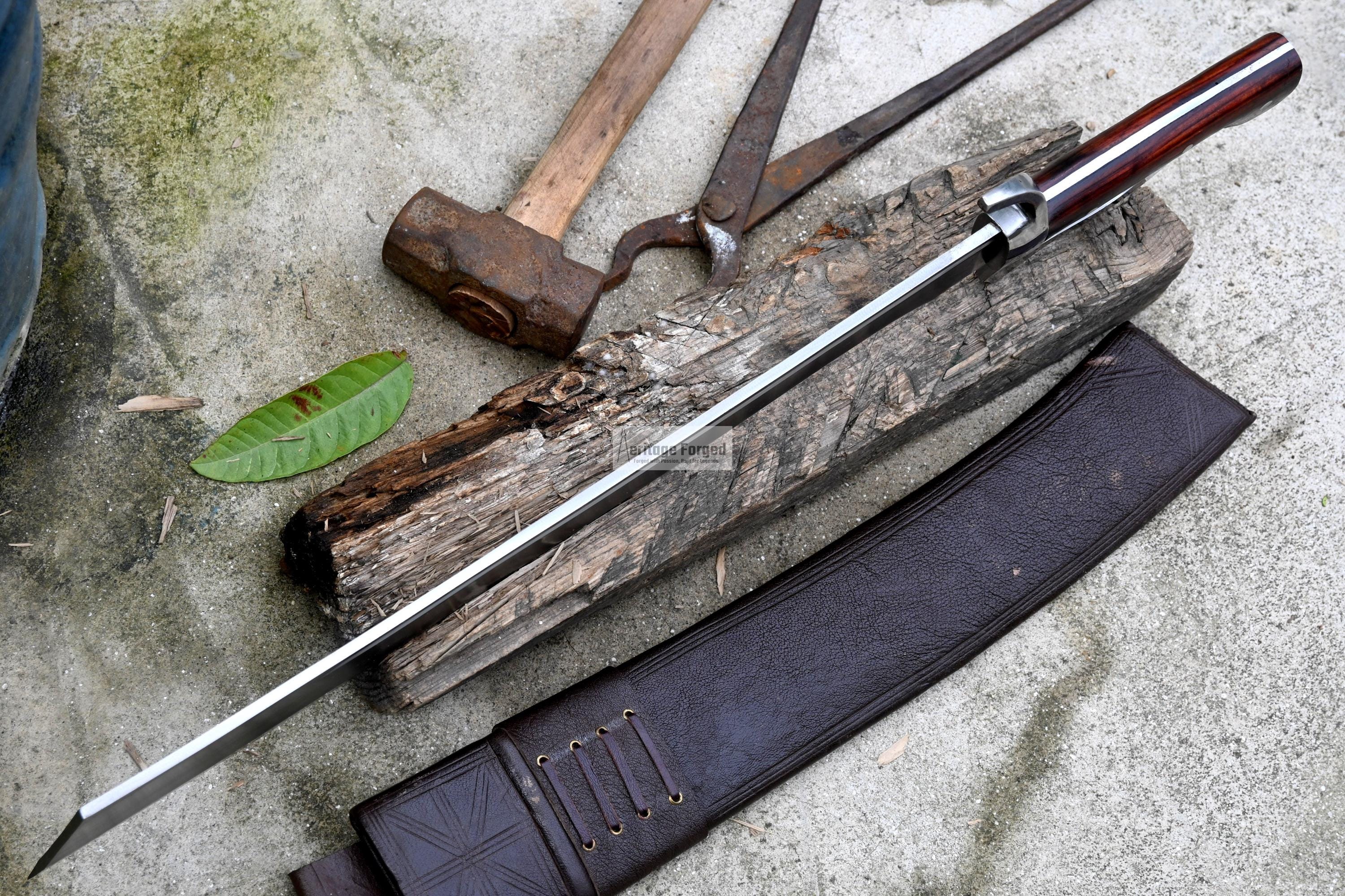 PARANG MACHETE / Large Jungle Machete/18 Inches Long Blade Heavy Duties ...