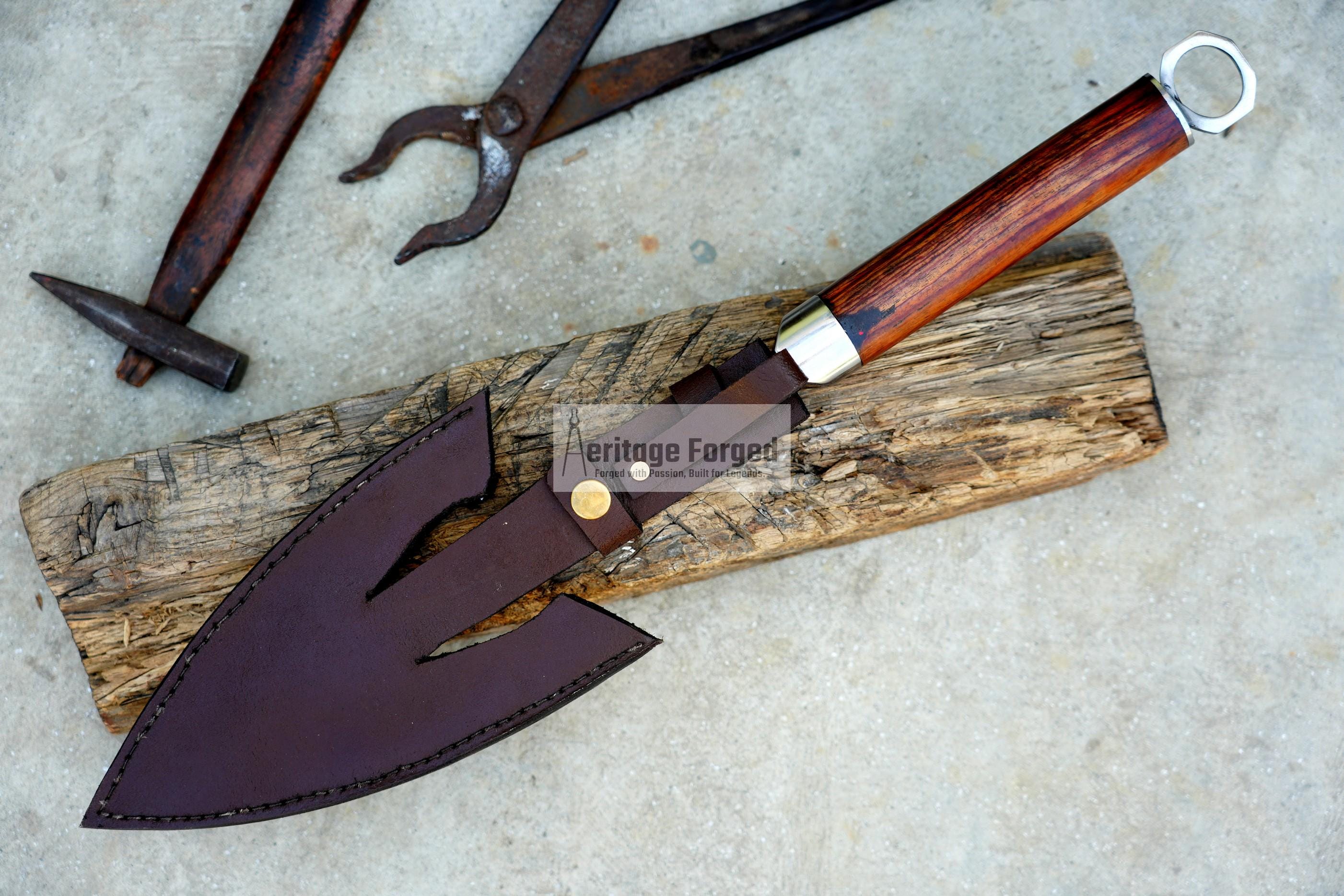 FORGED ANCHOR / Hand Forged Spear /9 Inches Long Blade Harpoon ...