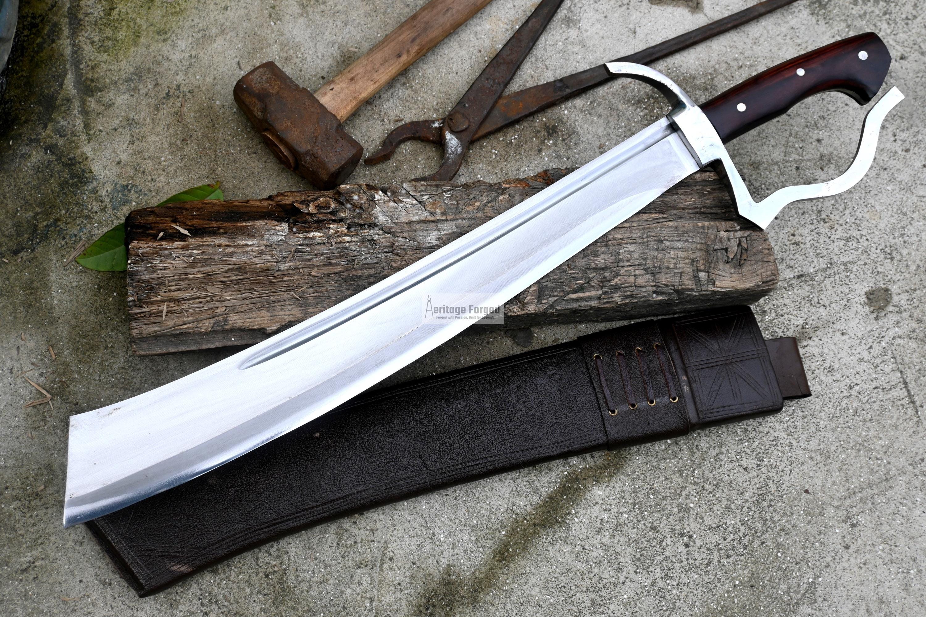PARANG MACHETE / Large Jungle Machete/18 Inches Long Blade Heavy Duties ...
