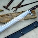 MACIEJOWSKI FALICON MACHETE / Large Morgan Sword /18 Inches Long Blade ...
