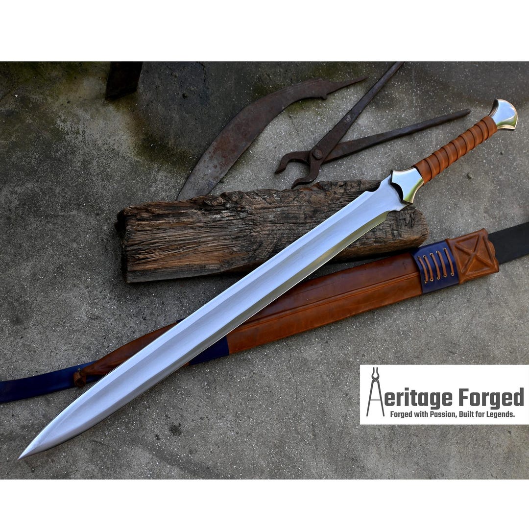 SPIT Sword/handmade Sword Sword /24 Inches Long Blade Machete/ Full ...