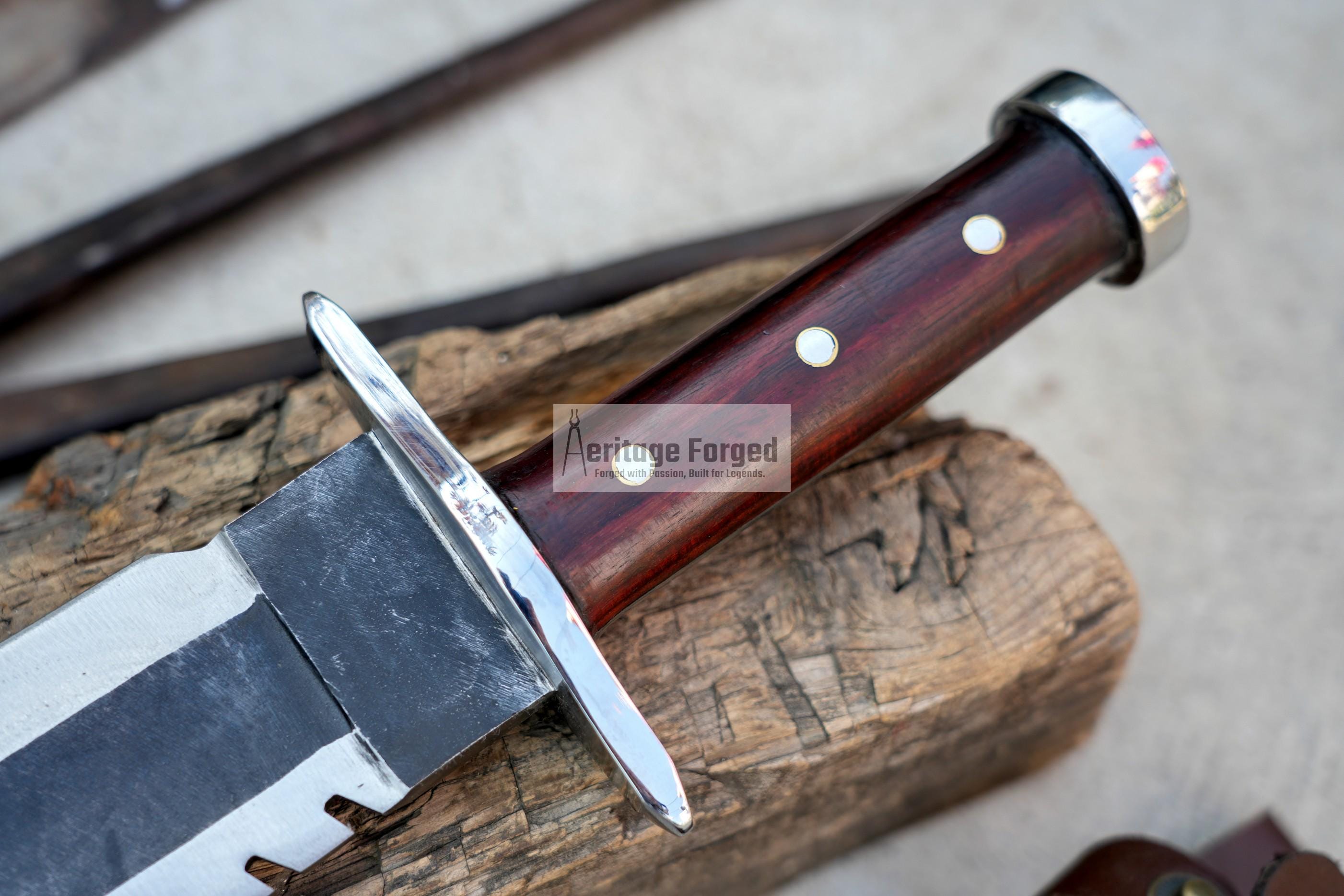 RAMBO PART II / 11 Inches Blade Rambo Knife/ Hand Forged Knife/made ...
