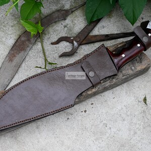 CHOPPER MACHETE / Large Jungle Machete/ 15 Inches Long Blade Heavy ...